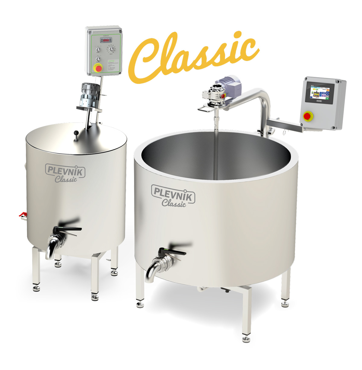 New Pasteurizer Cheese Kettle Classic 50-300 | Plevnik